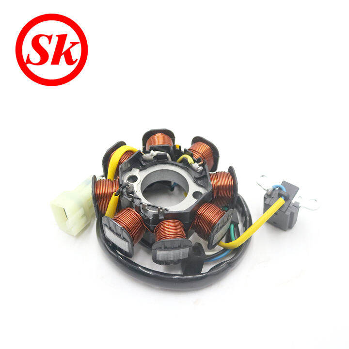 SK Coil Stator Assembly For Kawasaki Bajaj Wind 125 | Lazada PH
