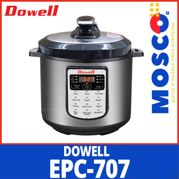 Dowell EPC-707 l 5 Liters, Multi Cooker | Lazada PH
