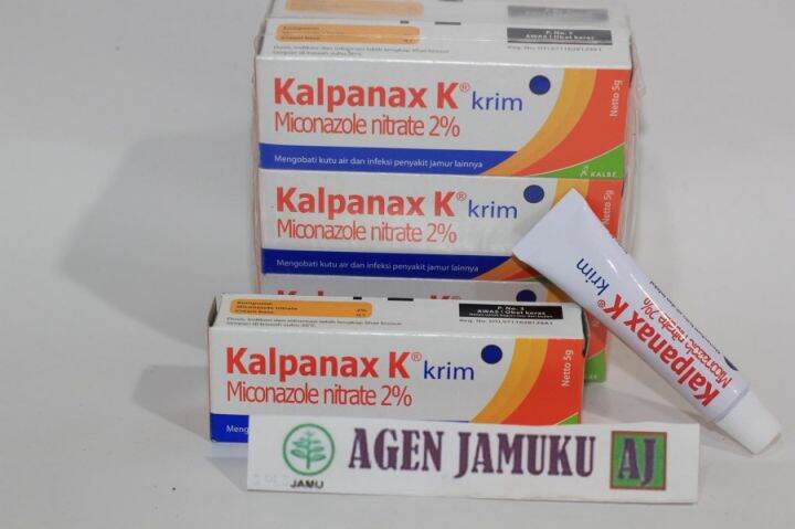 KALPANAK KRIM 5 GRAM - Miconazole - jamur,panu,kadas,kurap,kutu ai ...