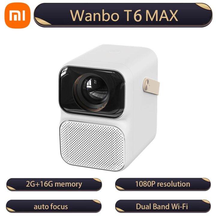 Xia omi Youpin T6 MAX Smart Projector 1080P 36db Auto Focus Dual Band ...
