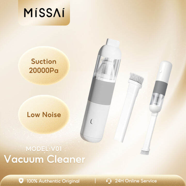 MISSAI V01 20000Pa Vacuum Cleaner Cordless Rechargeable Handheld Home Car Use PK Xiaomi | Lazada PH
