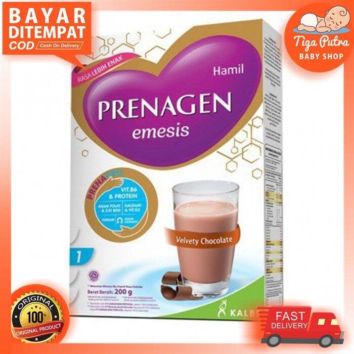 Prenagen Emesis Rasa Vanilla / Chocolate 200 gram Susu Ibu Hamil ...