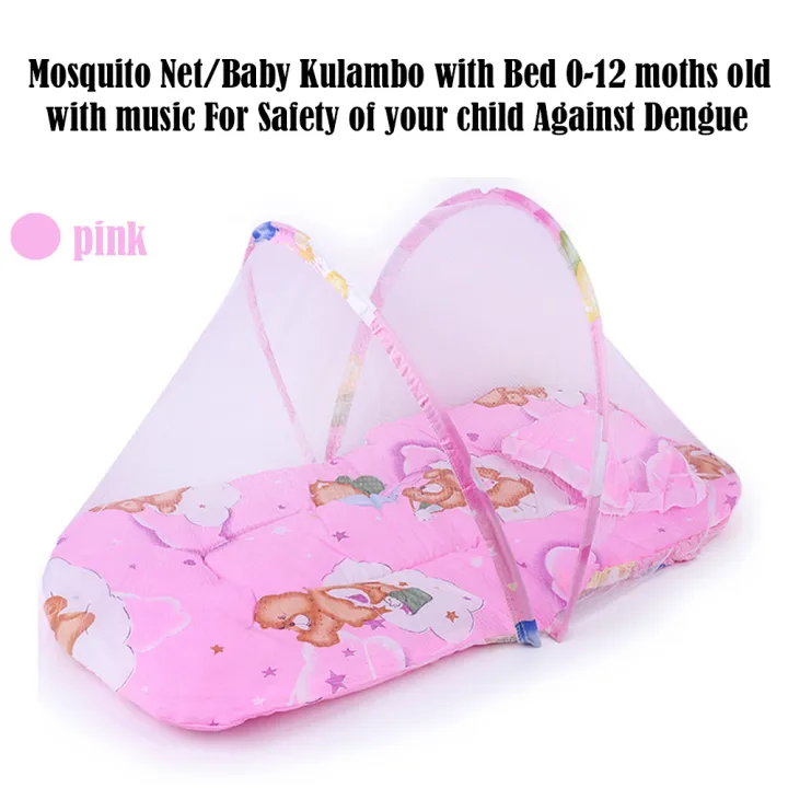 Mosquito Net/Baby Kulambo with Bed 0-12 moths old with music For Safety ...