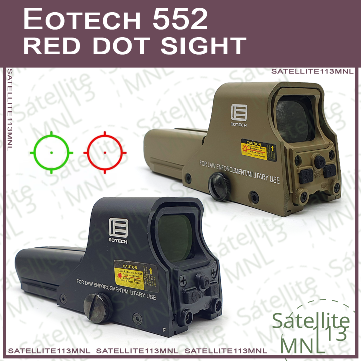 Eotech 552 Red Dot Sight Airsoft (battery included) | Lazada PH
