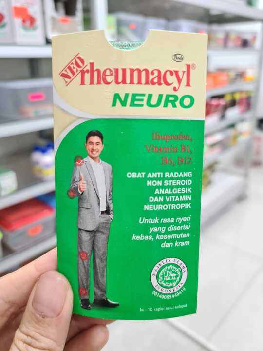 NEO RHEUMACYL NEURO OBAT NYERI SENDI / KESEMUTAN / KEBAS / KRAM / PEGAL ...