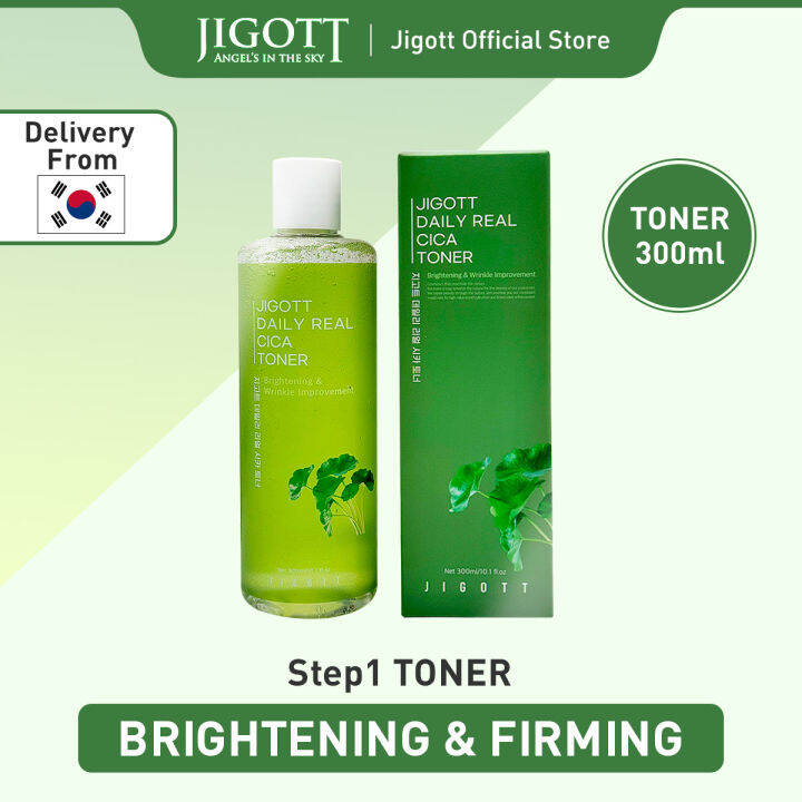 [Korea] JIGOTT Daily Real Cica Hydrating Firming Anti-Aging Toner 300ml ...
