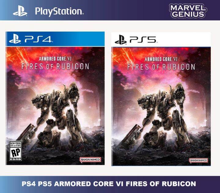 PS4 PS5 GAME ARMORED CORE VI FIRES OF RUBICON 機戰傭兵 VI 境界天火 ARMORED CORE ...