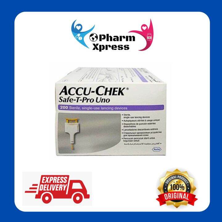 Accu-Chek Safe T Pro Uno Lancing Device (200s) | Lazada