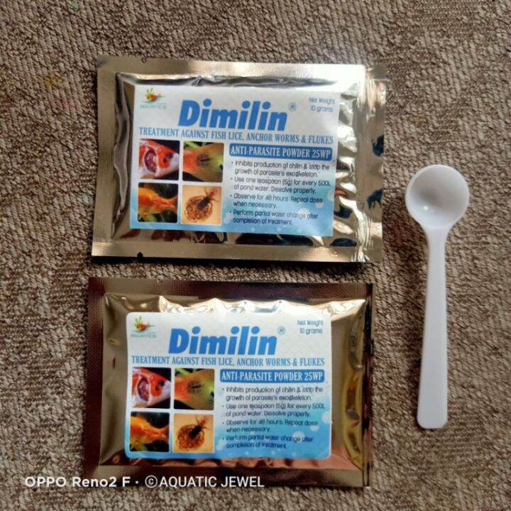 POWDER 10g (25wp) Anti Parasite}Anti KutoTreatment Fish liceAnti Anchor ...