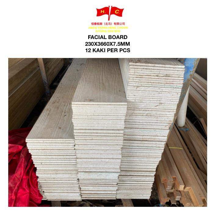 3FT & 4FT PRIMAPLANK/ FACIAL BOARD 230X3660X7.5MM / PAPAN CANTIK(READY ...