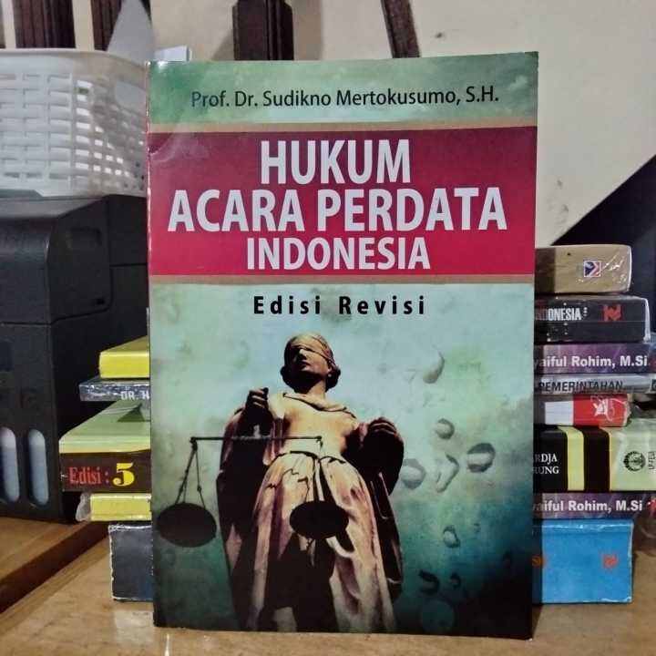 Hukum acara perdata Indonesia By Sudikno mertokusumo | Lazada Indonesia