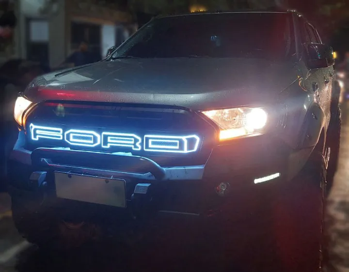 Ford Raptor 2020 Front Grill With LED Light | Lazada PH