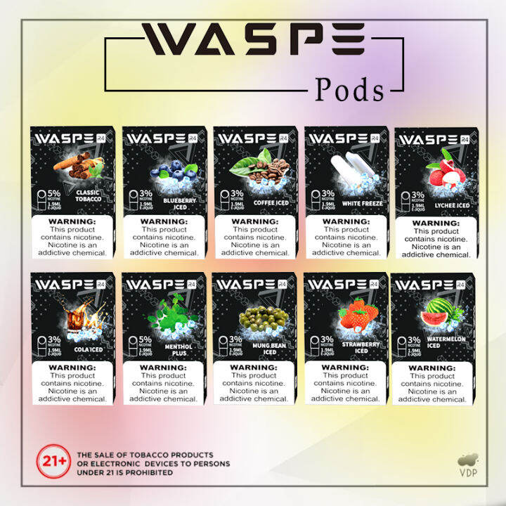 WASPE R4 relx infinity pods single pods Compatible with relx infinity ...