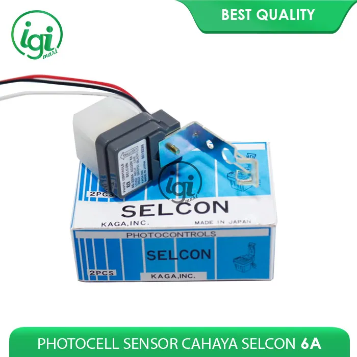 PHOTOCELL SENSOR CAHAYA 6A SELCON / FOTOCELL / FOTOCELL PHOTO CONTROLS ...