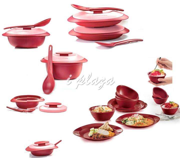 Tupperware Royal Rose Family Set | Lazada