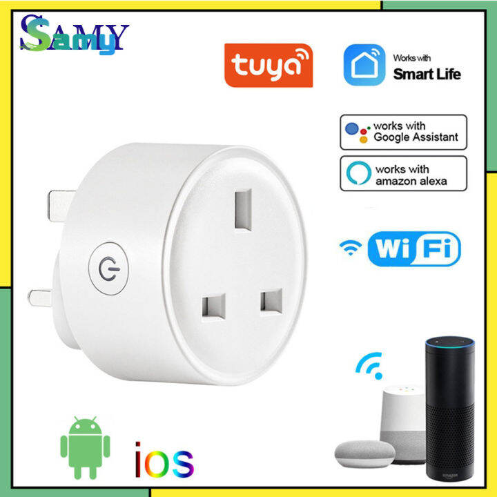 WiFi Eco Plug Plus Smart Plug 16A Home Power Monitor Outlet Life Voice ...