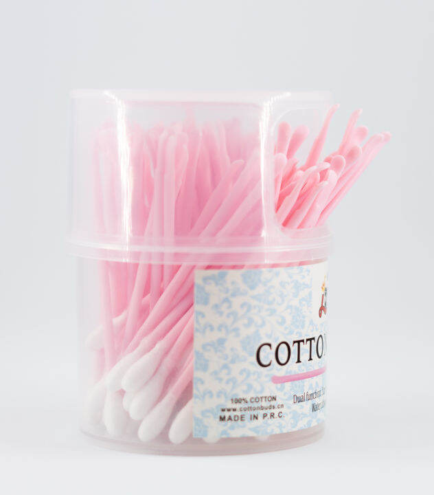 Dual function Cotton Bud/ Ear pick and cotton bud in 1 /2628 | Lazada