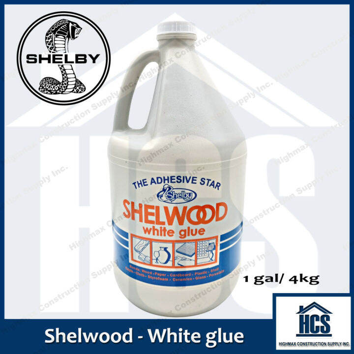 Shelby Shelwood White Glue 1 gallon / 4kg The Adhesive Star | Lazada PH
