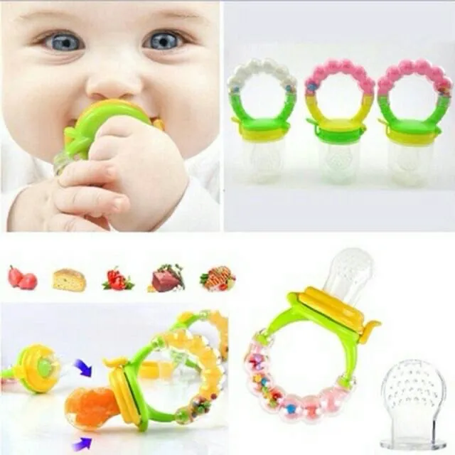 empeng buah dot bayi gigit buah empeng belajar makan sendiri MPASI BLW ...