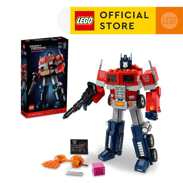 LEGO® D2C Icons 10302 Optimus Prime, Age 18+, Building Blocks, 2022 ...