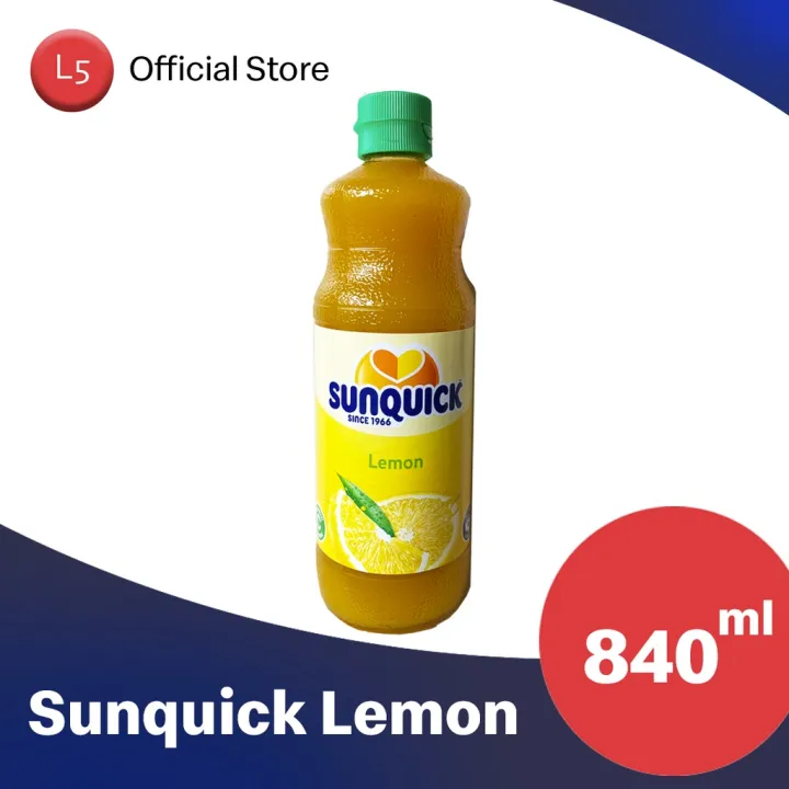 Level Five Sunquick Juice Concentrate (Orange/Lemon/Tropical/Mandarin ...