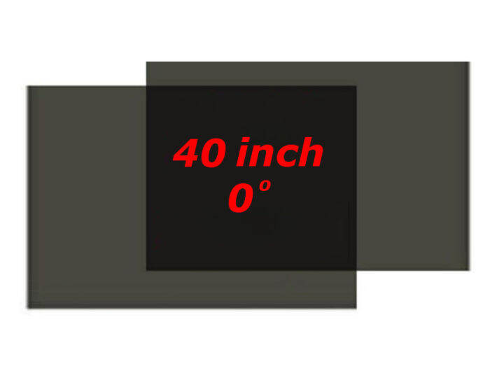 LCD/ LED TV Screen Polarized 40inch 0 degrees | Lazada