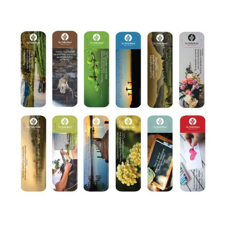 Our Daily Bread Scripture Bookmark - SET 1 | Lazada PH