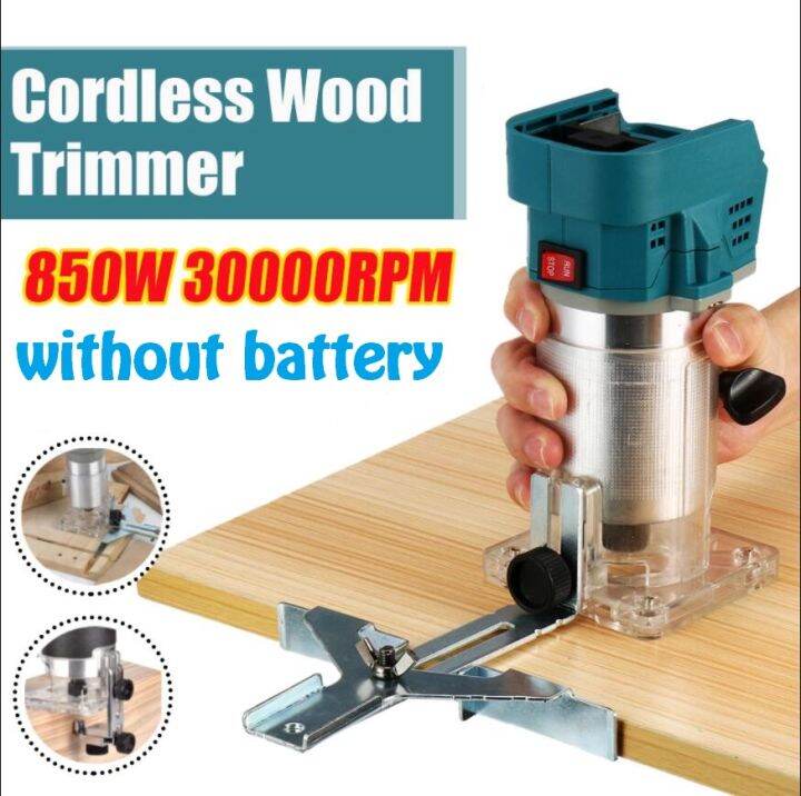 850W Electric Hand Trimmer Wood Cutter Engraving Slotting Trimming ...