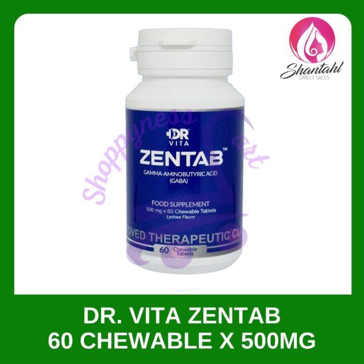 Dr. Vita Zentab Chewable Tablet 30 chewable tablet x 500mg (lychee ...