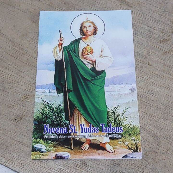 LEMBAR DOA UMAT KATOLIK PENUNTUN NOVENA ST. SANTO YUDAS TADEUS ...