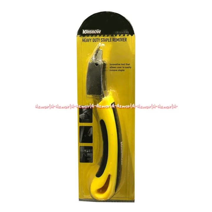 Krisbow Heavy Duty Staples Remover Alat Pembuka Klip Stepples Straples ...