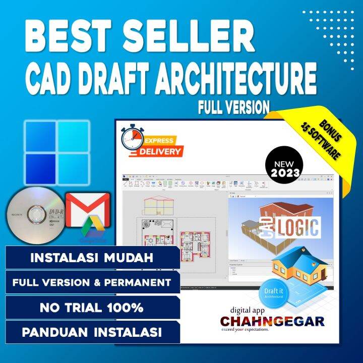 CADLogic Draft it Architectural 2023 Serial Number Lifetime Software ...