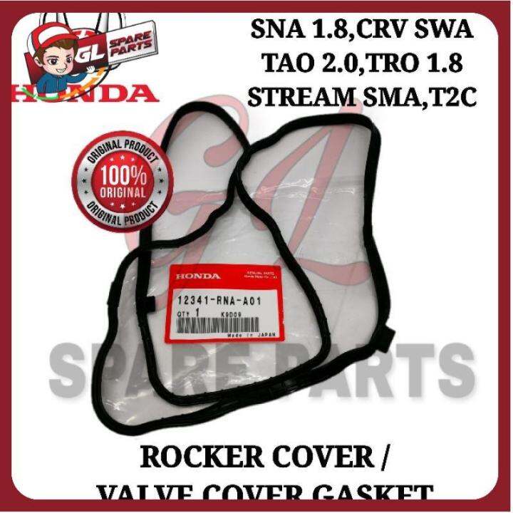VALVE COVER GASKET (100% ORIGINAL) HONDA CIVIC SNA 1.8,CRV SWA,TAO 2.0 ...
