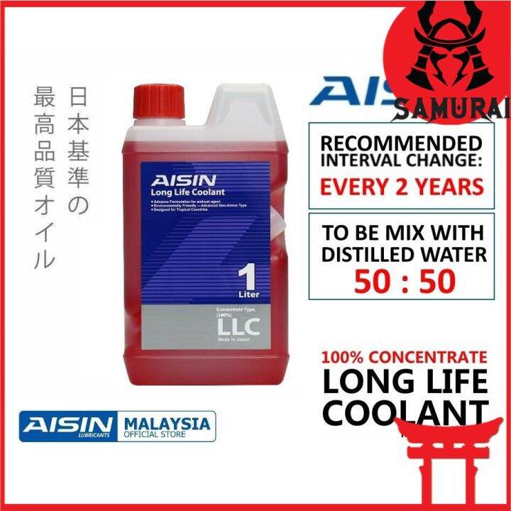 Aisin Long Life Coolant Concentrate - Red | Lazada