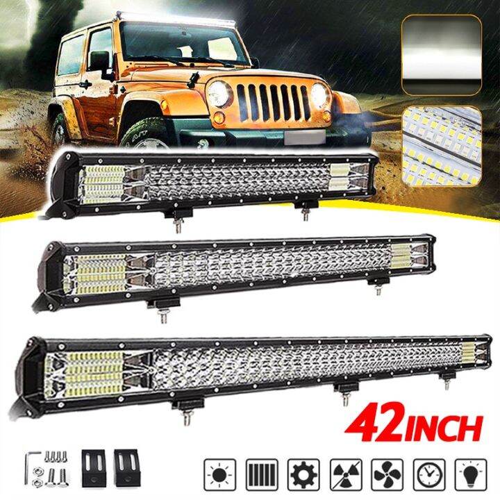 42 Inch LED Light Bar Off-road LED Light Bar Combined Beam LED Work ...