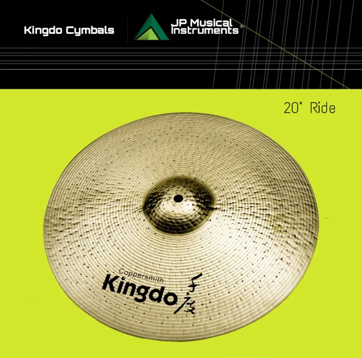 Kingdo Cymbals Modern Series 20" Ride | Lazada PH
