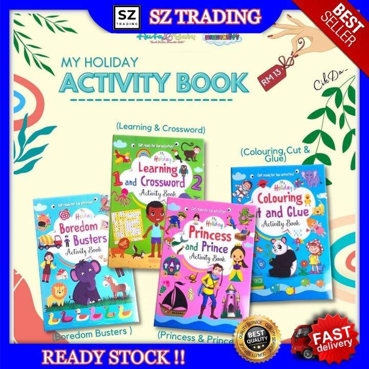 [Ready Stock] My Holiday Activity Book Buku Latihan Cuti Sekolah | Lazada