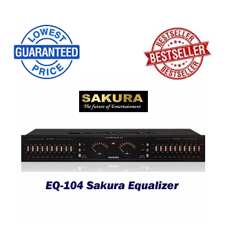 Sakura EQ-104 Stereo Graphic Equalizer | Lazada PH