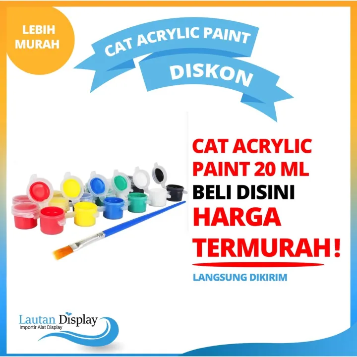 Cat Lukis Kanvas Cet Lukis Akrilik Cat Air Lukis Cat Warna Lukis untuk ...
