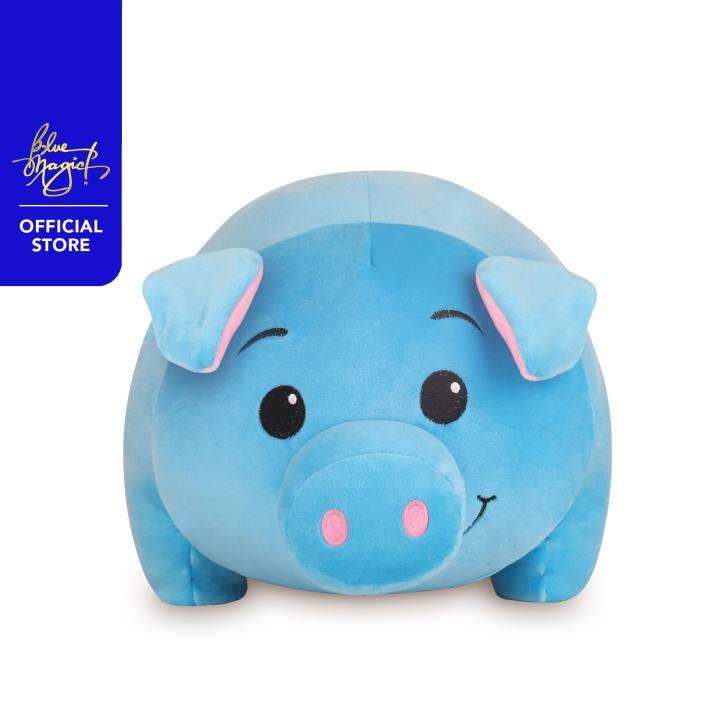 Blue Magic Porkchop Pig Stuffed Toy | Lazada PH