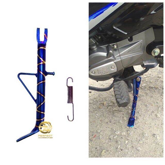 Espada KING DRAG titanium side stand (Universal) Honda/Yamaha Cutting ...