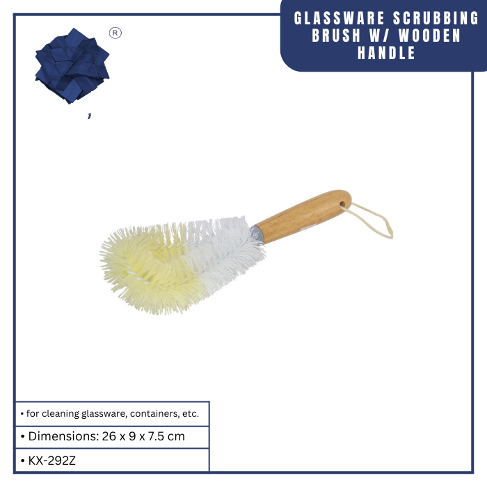 KX-292Z Glassware Scrubbing Brush w/ Wooden Handle for glassware ...