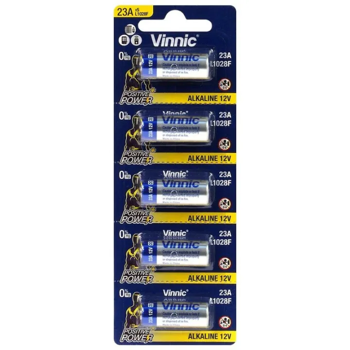 [ส่งฟรีถูกกว่า สินค้าคุณภาพ ของแท้] ถ่าน Vinnic Alkaline 23A 12V ของแท้ ...