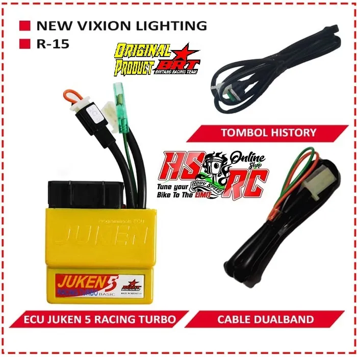 ECU Racing BRT JUKEN 5 Basic Racing Turbo Yamaha R15 New Vixion ...