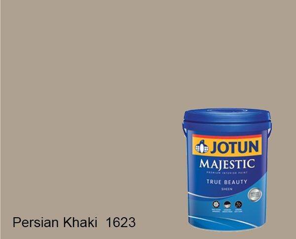 MAJESTIC TRUE BEAUTY SHEEN 5L - 1623 Persian Khaki • Jotun • Smooth ...