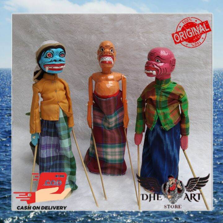 Wayang Golek Wayang Buta Botak Acung 45cm | Lazada Indonesia