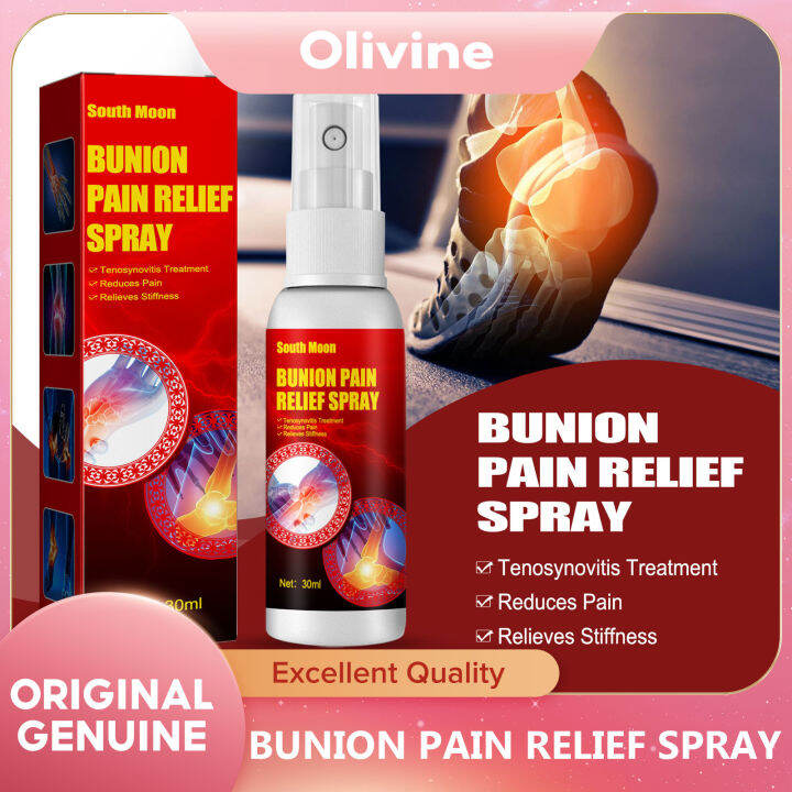 South Moon Bunion Pain Relief Spray Tendon Sheath Pain Relieving Spray ...