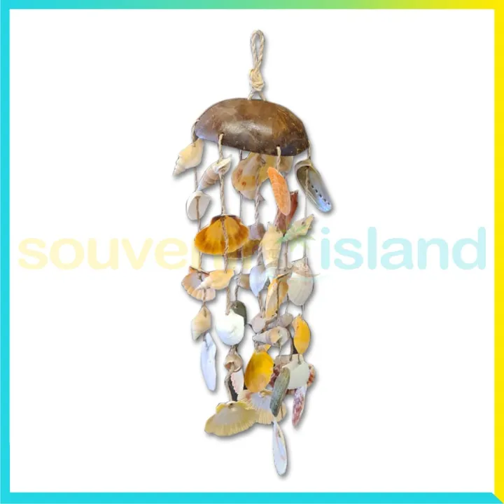 Coconut Bao Sea Shell Wind Chime Philippine Souvenir | Lazada PH