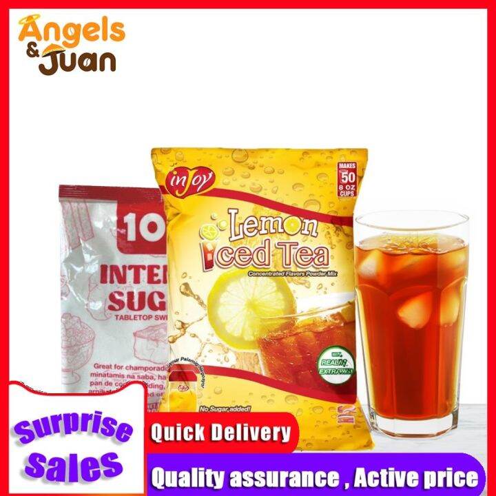Injoy Concentrated Juice Powder Lemon Iced Tea Palamig 200g w/ Intense ...