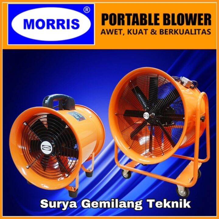 Portable Ventilator / Blower / Exhaust 10 Inches Morris 10 Inch ...